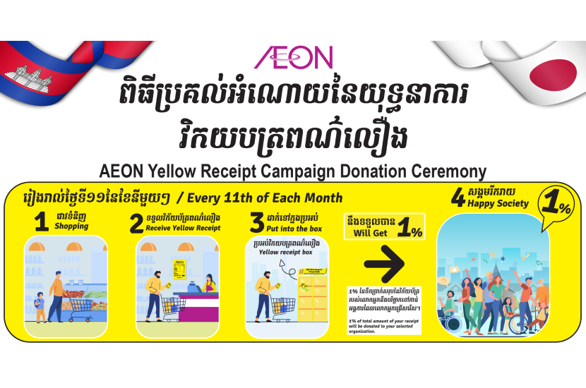 24 Local NGOs Received Donation from AEON Yellow Receipt Campaign ...