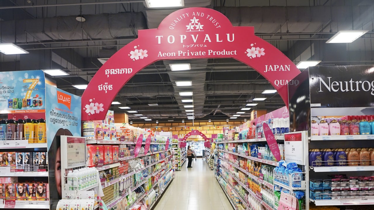 AEON Exclusively Brings Its Private Brands to the Kingdom - AEON Cambodia Posts