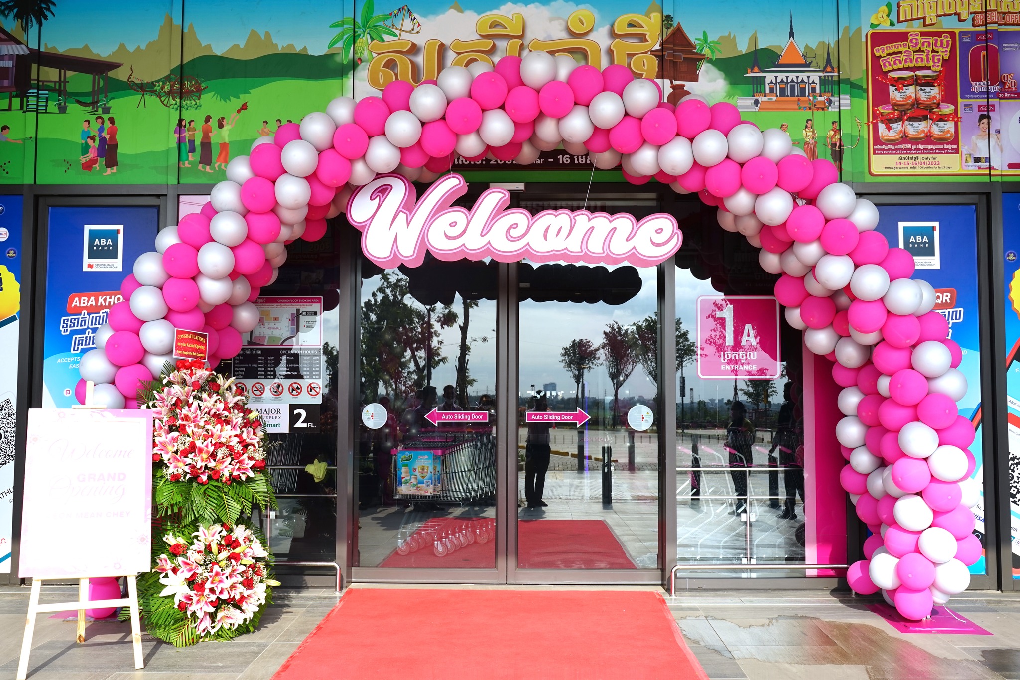 Congratulations on the Grand Opening of AEON Mean Chey Store!