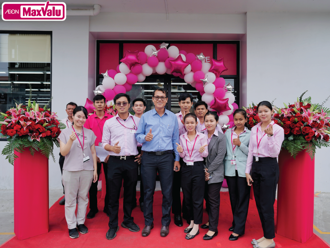 New Store soft opening AEON MaxValu Tuek Thla